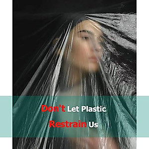 Biodegradable Trash Bags - YUEYA 2.6 Gallon 100 Count Garbage Bags for Home, Kitchen, and Yard Waste Disposal (Green)