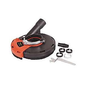 Dastool Expert Surface Grinding Dust Shroud for Angle Grinder,Universal 5-Inch Dt1701-125