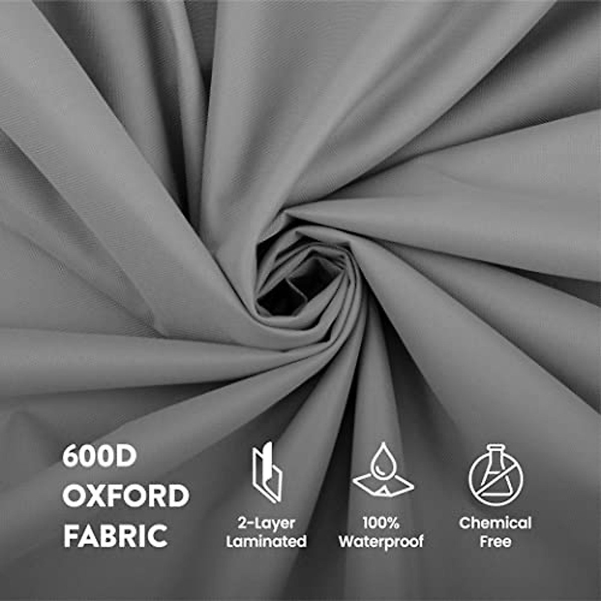 Zober Christmas Tree Storage Bag - for Artificial Trees up- to 9-Ft. Tall - Garland Bag, (2 pc set) Durable Waterproof Material With Stitched Reinforced Carrying Handles