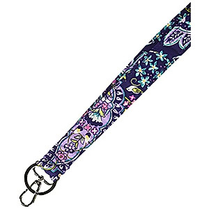 Vera Bradley Women's Cotton Wide Lanyard, French Paisley, One Size
