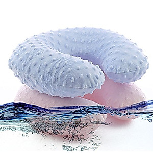 SIQITECHNO Kids Travel Pillows Inflatable Neck Pillow for Car Seat Airplane Portable Head Neck Support Pillow for for Road Trip Boys Girls U Shaped Pillow for Sleeping Rest