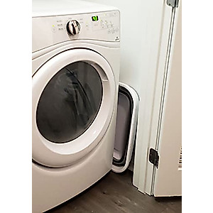 SAMMART 41L(10.8 gallon) Collapsible Plastic Laundry Basket-Foldable Pop Up Storage Container/Organizer-Portable Washing Tub-Space Saving Hamper, Water capacity: 32L (8.4 gallon) (Rectangular, Grey)