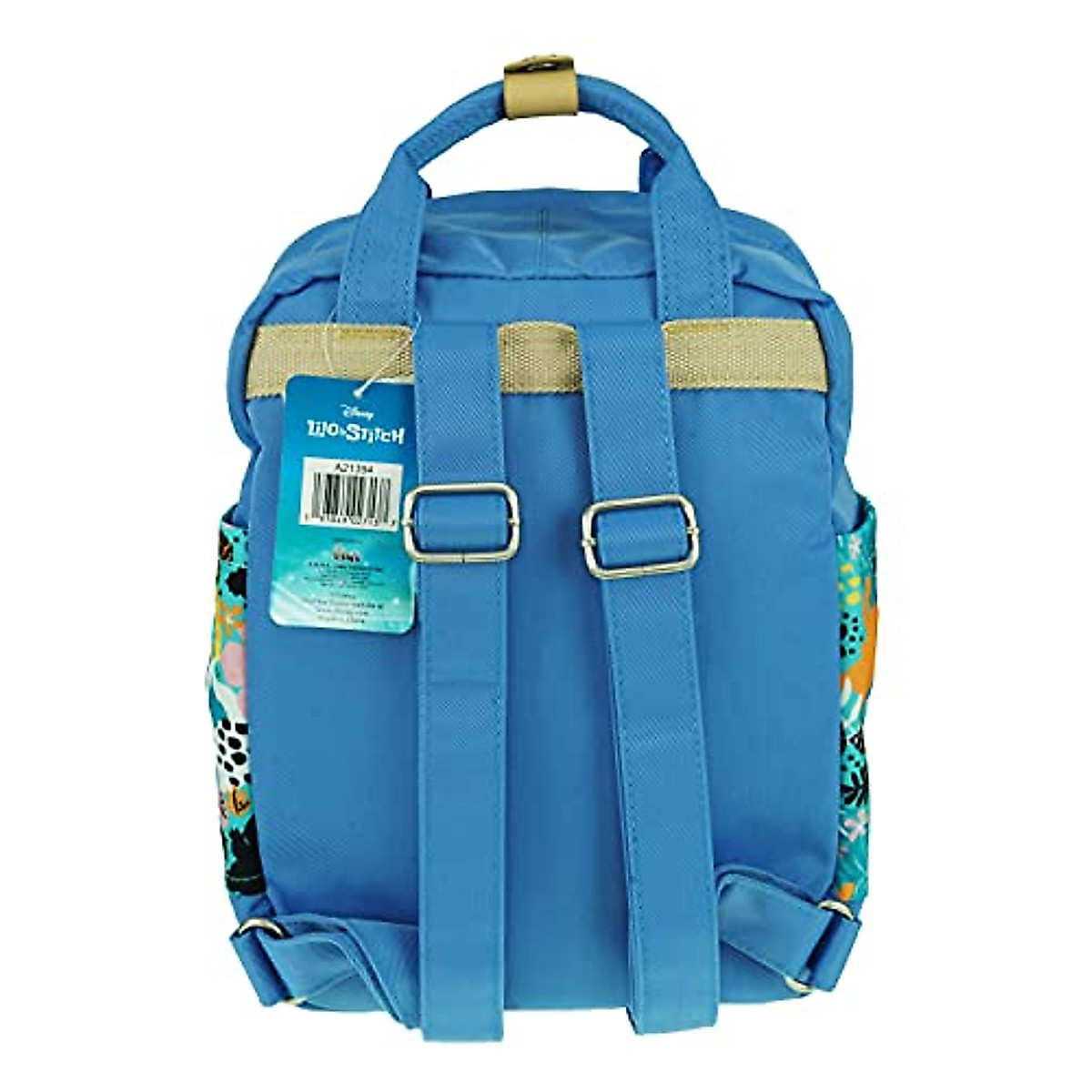 KBNL Lilo and Stitch Nylon 12'' Backpack/Daypack, M (KBNL-12INCH-NYLON)