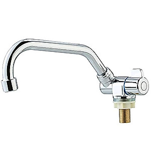 Foldable RV Faucet Rotating Single Handle Deck/Wall Mounted RV Kitchen Tap