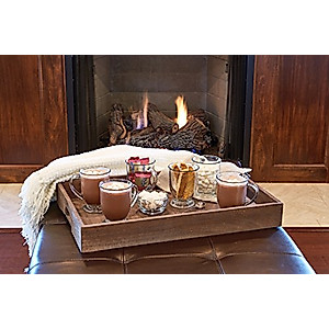 Anchor Hocking 16-oz Café Glass Coffee Mugs, Clear, Set of 6