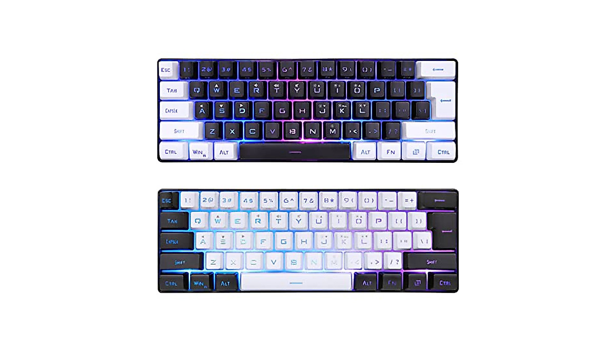 60% RGB Gaming Keyboard - Compact & Ergonomic Design