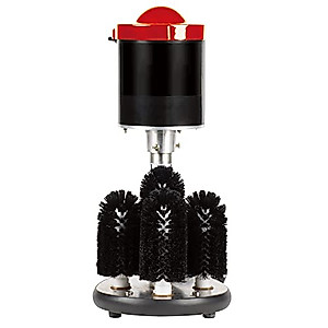 Hakka Brothers Upright Five Brush Electric Glass Washer-115V