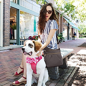 Travelon Anti-theft Signature 3 Compartment Cross Body Bag, Ocean