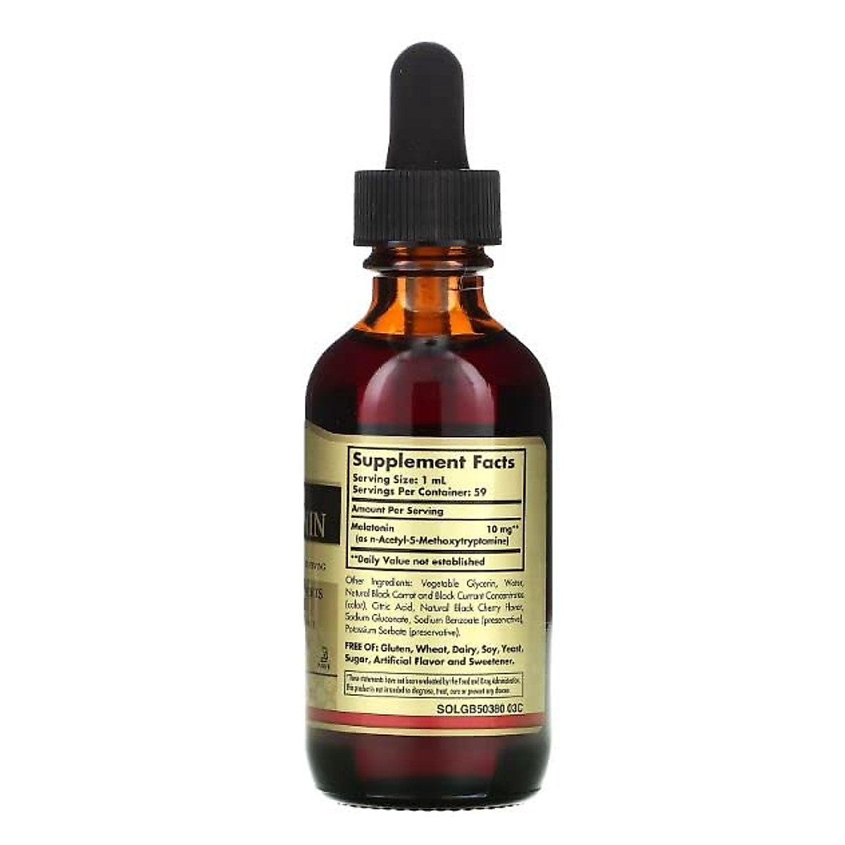 Solgar Liquid Melatonin 2 oz