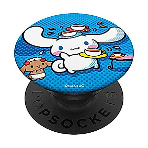 Cinnamoroll Cafe Coffee Fun! PopSockets PopGrip: Swappable Grip for Phones & Tablets