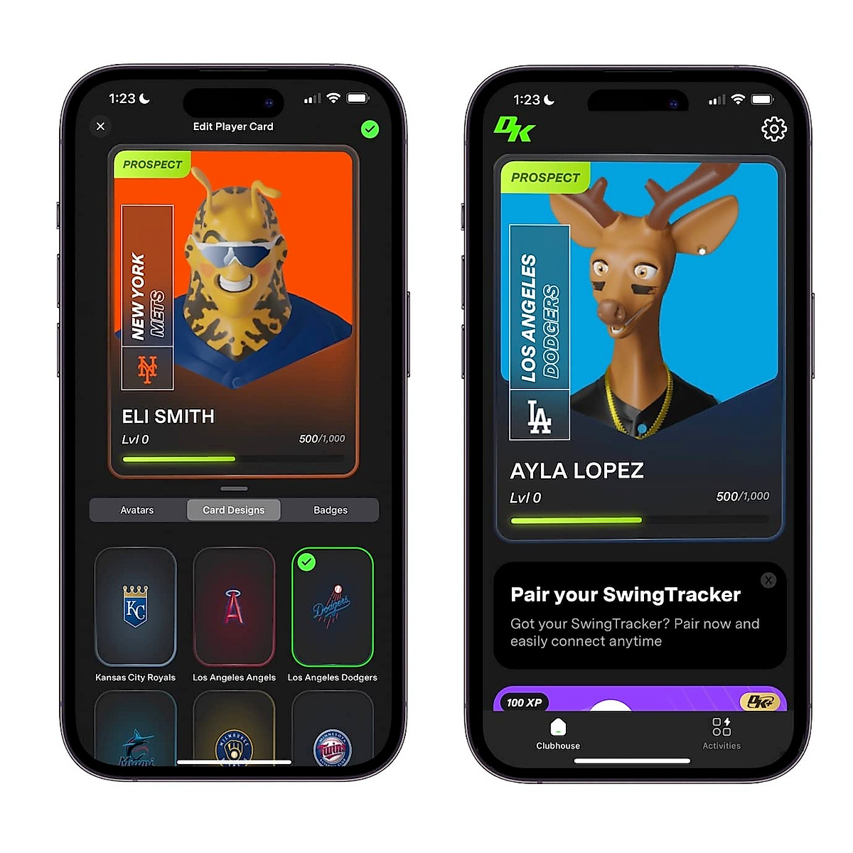 Diamond Kinetics SwingTracker Bat Sensor and Swing Analyzer with Free 1-Year Subscription for Baseball and Softball