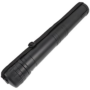 Poster Holder Art Supply Large Black Telescoping Drafting Tube Extendable Poster Tubes Storage Cases for Artworks, Blueprints, Drafting and Scrolls Playmat Tube