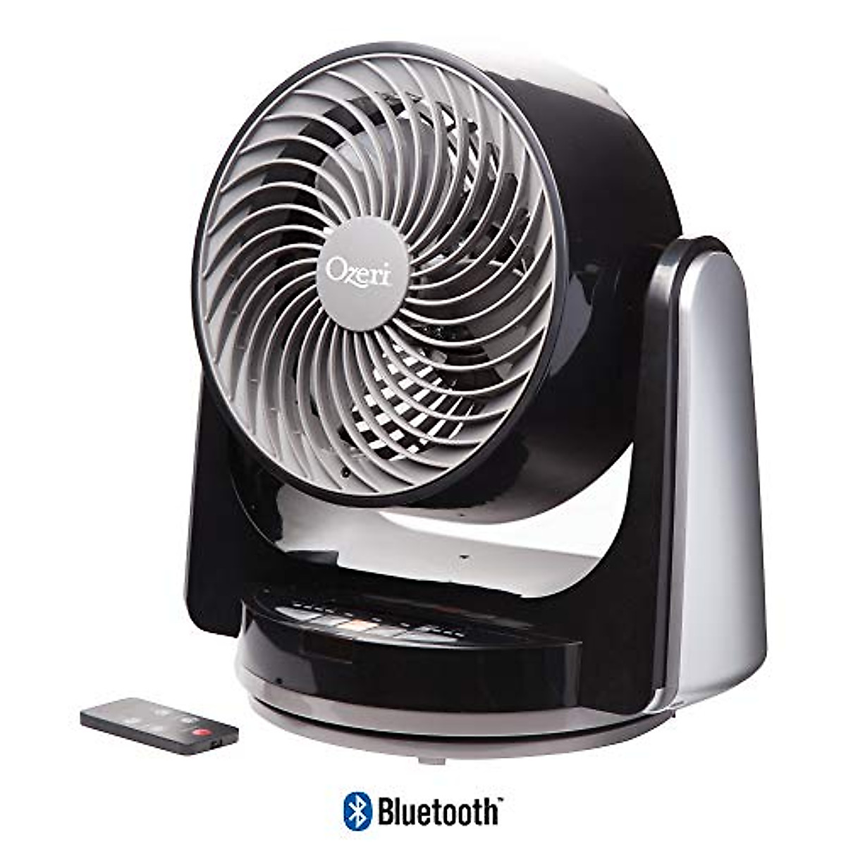 Ozeri Brezza III Dual Oscillating 10" High Velocity Desk Fan with Bluetooth Technology