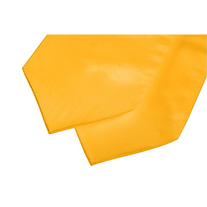 GraduationMall Unisex Adult Plain Graduation Stole 60" Gold