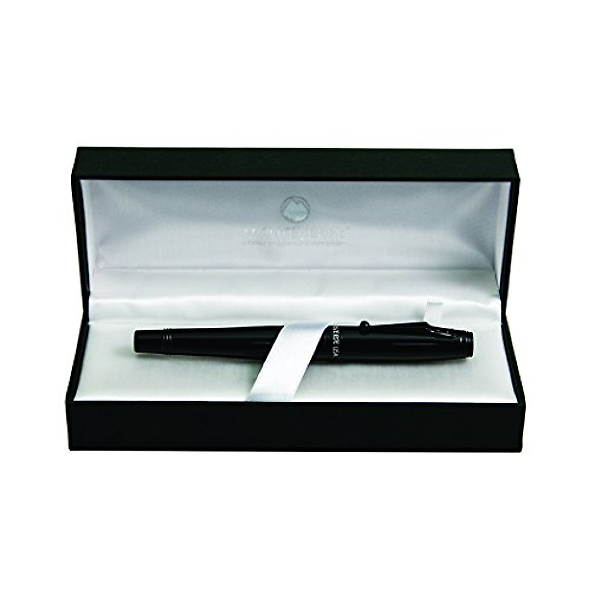Monteverde Invincia Color Fusion Fountain Pen, Stealth Black, Medium Nib (MV41137)