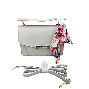 Betsey Johnson Noah Crossbody Grey Floral One Size