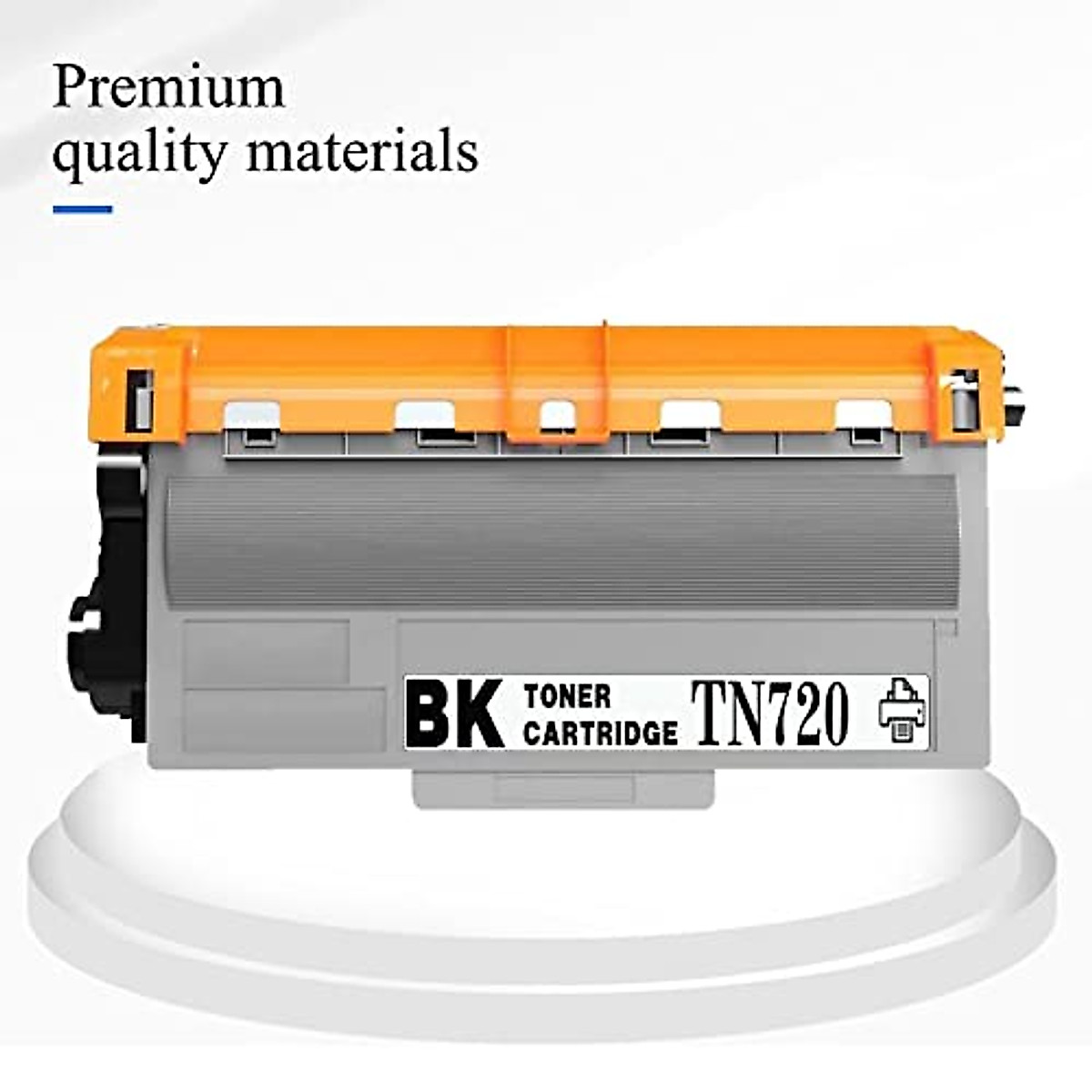 TcxLink TN720 Compatible TN-720 Black Toner Cartridge Replacement for Brother HL-5440DN DCP-8110DN MFC-8510DN Printer Toner.(2 Pack)