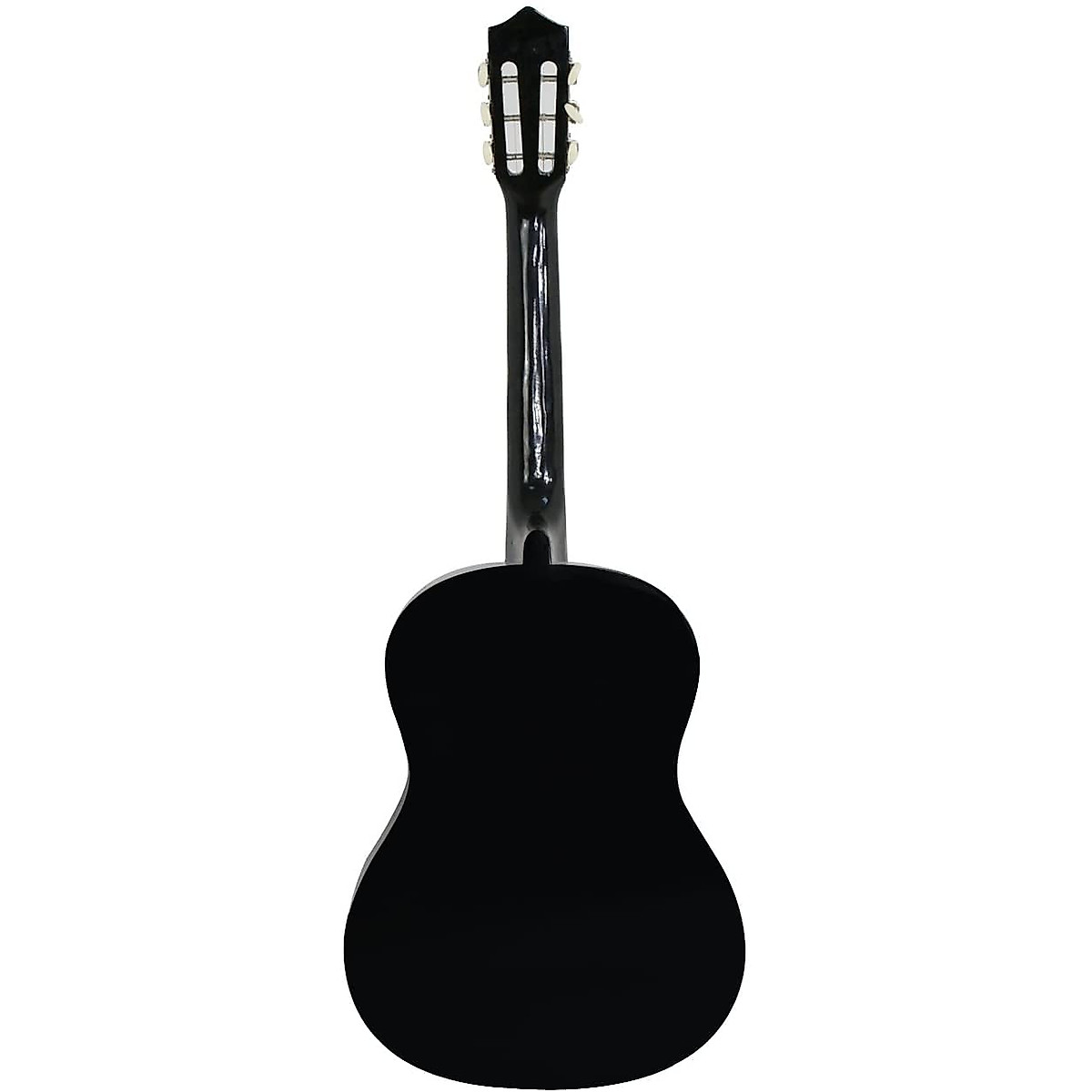 Smartxchoices 38" Kids Acoustic Guitar Bundle Kit for Starter Beginner Music Lovers, 6-String Folk Guitar with Gig Bag, Extra Set Steel Strings, Strap, Pitch Pipe and Pick, Black