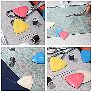 Mr. Pen- Tailors Chalk, 8 Pack, Sewing Chalk for Fabric, Tailors Chalk for Fabric, Fabric Chalk, Fabric Chalk for Sewing, Triangle Fabric Chalk, Tailor Chalk, Fabric Marker, Sewing Supplies