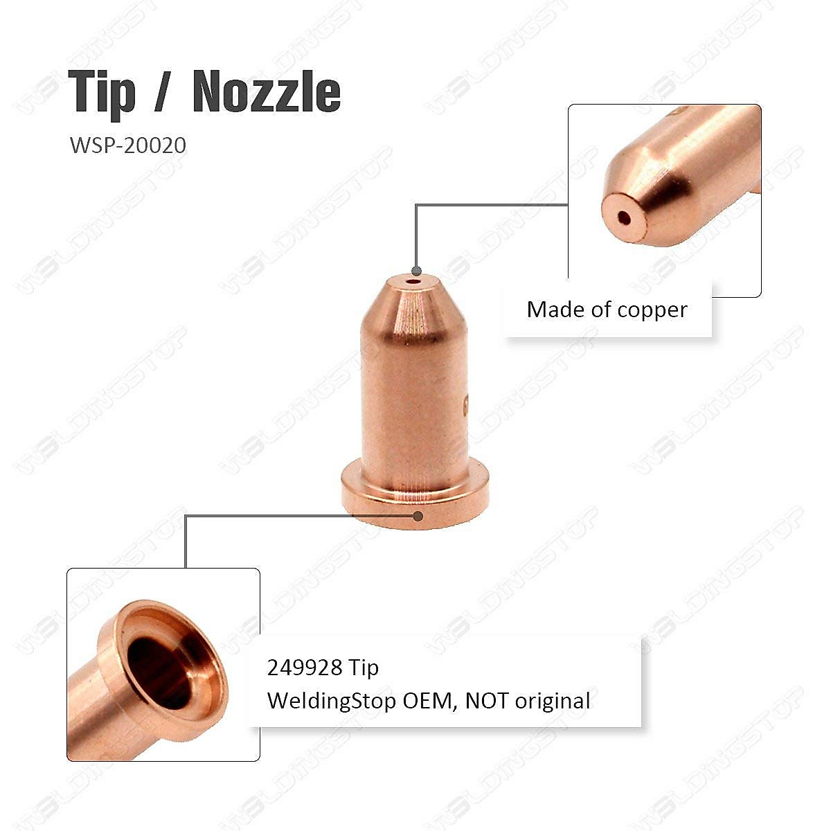 PK/40 XT40 Torch Electrode 249926 Tip/Nozzle 249927 249928 fit Miller Plasma Consumables Kit