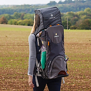 LittleLife Carrier Sun Shade, Silver, One Size