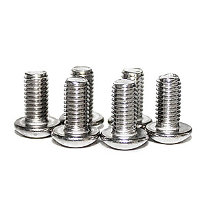 M6-1.0 x 12 mm Button Head Socket Cap Screws, ISO7380, 18-8 Stainless Steel, Allen Hex Drive by Fullerkreg, Quantity 50, Come in a Plastic Case