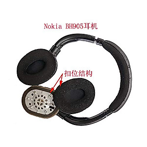 V-MOTA Compatible with Ear Pads for Nokia BH905 BH904 HS96W BH-905 On-Ear Headphones,Replacement Cushions Repair Parts (Black)