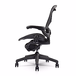 Herman Miller Classic Aeron Chair - Fully Adjustable, Carpet Casters, Size B (Open Box)