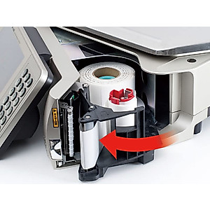 Anylabel 2-1/4 inch Thermal Printed Linerless Label for Digi Zebra Bizerba Electronic Scale Printer (18 Rolls, 215 feet/Roll)