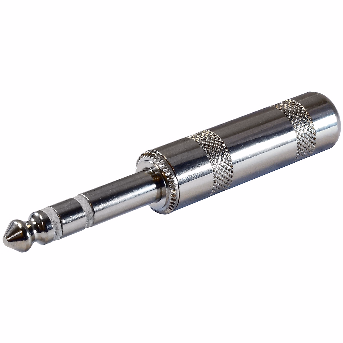 GLS Audio 25ft Patch Cable Cord - 1/4" TRS to 1/4" TRS Black Cable - 25' Balanced Snake Cord