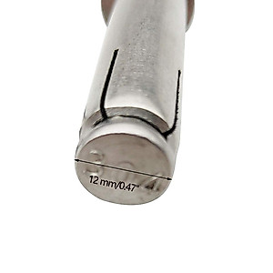 Sipery Expansion Bolts, 304 Stainless Steel External Hex Nut Expansion Screw Bolts Sleeve Anchor M8x60mm 8Pcs