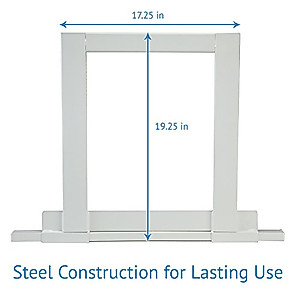 Ivation Air Conditioner Support Bracket, No Tools or Drilling Required – Easy to Install Universal Window AC Mount – Heavy Duty Steel, Holds Up to 200lbs – Fits Single Or Double Hung Windows