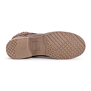 MUK LUKS LUKEES Women's Hiker Everest Boots Fashion, Cognac, 11