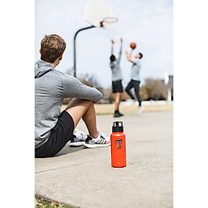 Simple Modern Officially Licensed Collegiate Michigan Wolverines Water Bottle with Straw Lid | Vacuum Insulated Stainless Steel 32oz Thermos | Summit Collection | University of Michigan