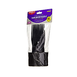 Red by Kiss Universal Hair Dryer Nozzle, Long Comb