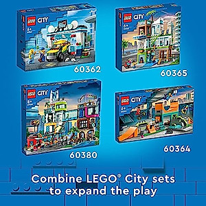LEGO My City Family House and Electric Car 60398 Building Toy Set, includes a Kitchen, 2 Bedrooms, Greenhouse, Solar Panels Plus 3 Minifigures and a Puppy, Gift Idea for Ages 6+