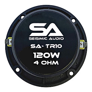 Seismic Audio - SA-TR10-2.75 Inch 4 Ohm Aluminum Car Audio Bullet Tweeter High Compression