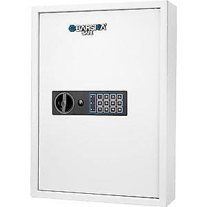 Barska Digital Electronic Keypad Lock Wall Mount Key Cabinet Safe - Ideal for Home Hotels Schools & Businesses