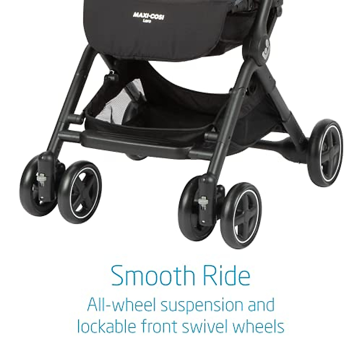 Maxi-Cosi Lara Lightweight Ultra Compact Stroller, Tetra Graphite