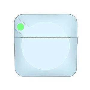 Mini Pocket Photo Printer—Portable Thermal Printe-r Bluetooth Label Memo Receipt Instant Sticker Printe-r Small Smartphone Printe-r for iOS & Android
