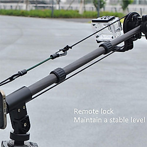 The Camera Cantilever Crane, Easy to Install Easy to Use, Suitable for DSLR Cameras Telephoto Lens Video Recording, Action Camera and Bird Shooting