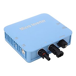 Grid Tie Inverter, DC PV Input MPPT Pure Sine Micro Inverter, WiFi or Mobile APP Monitor, Automatic Power Lock, 120V Waterproof Solar Panel Inverter with Integrated AC Output