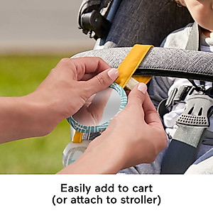 Fisher-Price Cutest Customer Activity Set, 3 Stroller-attaching Infant Toys for Travel