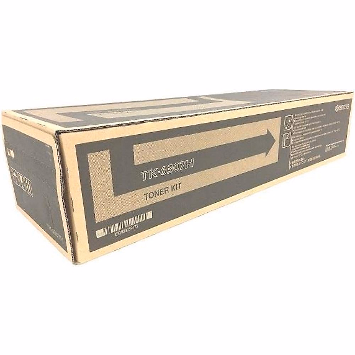 Kyocera 1T02LH0US2 Model TK-6307H Black Toner Cartridge for use with Kyocera TASKalfa 3500i, 3501i, 4500i, 4501i, 5500i and 5501i Black & White Multifunctionals