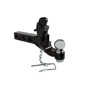 Buyers Products RM62516 6-Ton Receiver Mount Combination Hitch with 2-5/16 Inch Ball, Black