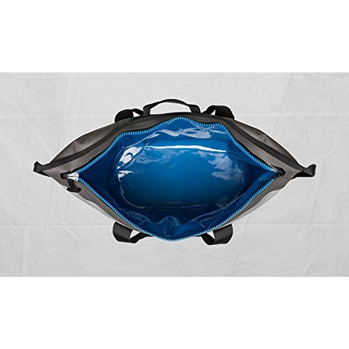 YETI Hopper Two 40 Portable Cooler, Fog Gray/Tahoe Blue