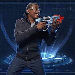 NERF Elite 2.0 Commander RD-6 Dart Blaster, 12 Darts, 6-Dart Rotating Drum, Outdoor Toys, Ages 8 and Up