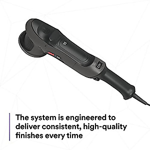 3M Perfect-It Random Orbital Polisher, 34100, 15mm, 120V/60Hz, Variable Speed Control for Automotive Refinishing, Refining, Polishing