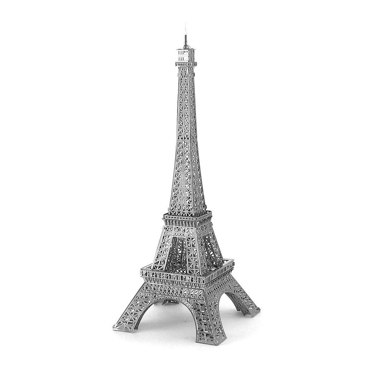 Metal Earth Premium Series Eiffel Tower 3D Metal Model Kit Bundle with Tweezers Fascinations