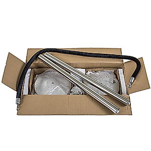 US Weight - U2140 Premier Chrome Post and Black Velvet Rope Crowd Control Stanchions